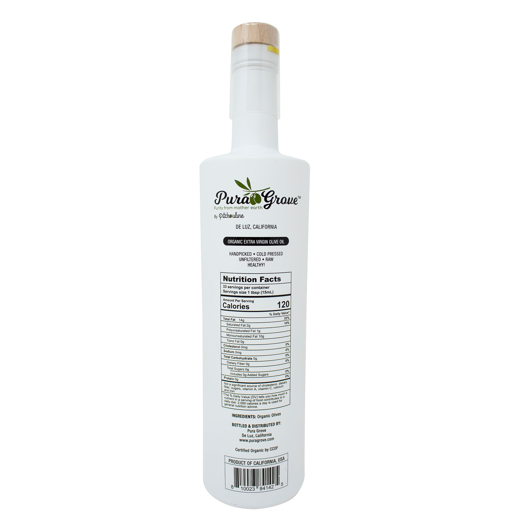 Amecon De Peche Pura Grove Organic Cold Pressed Extra Virgin Olive Oil ...